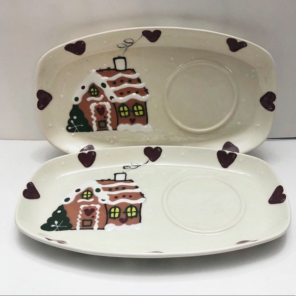 Frankoma | Holiday | Frankoma Pottery Designs Gingerbread House Plate ...